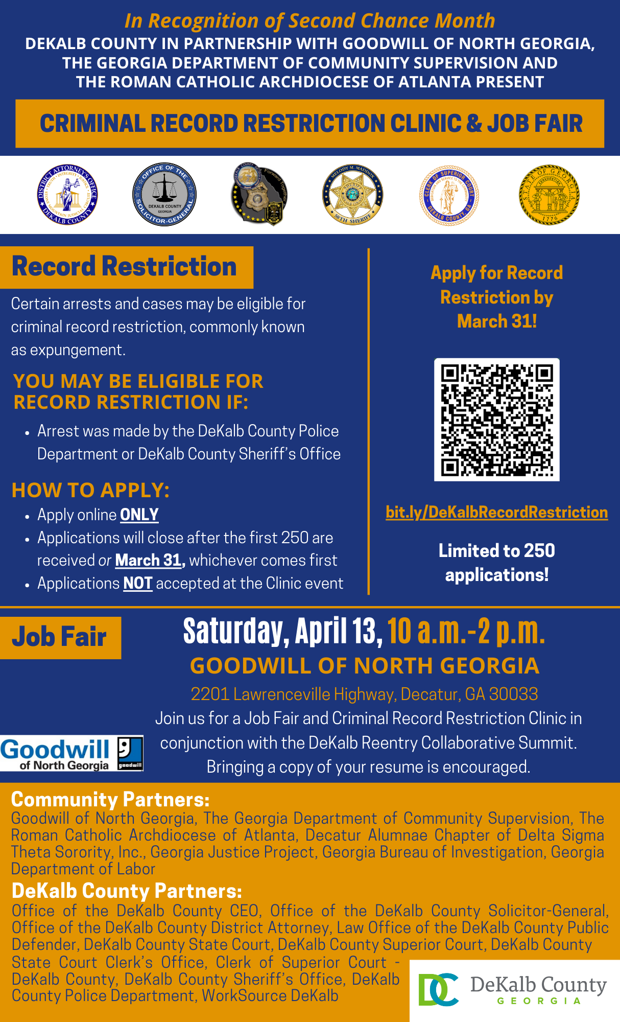 Criminal Record Restriction Clinic & Job Fair – Decatur Alumnae Chapter ...